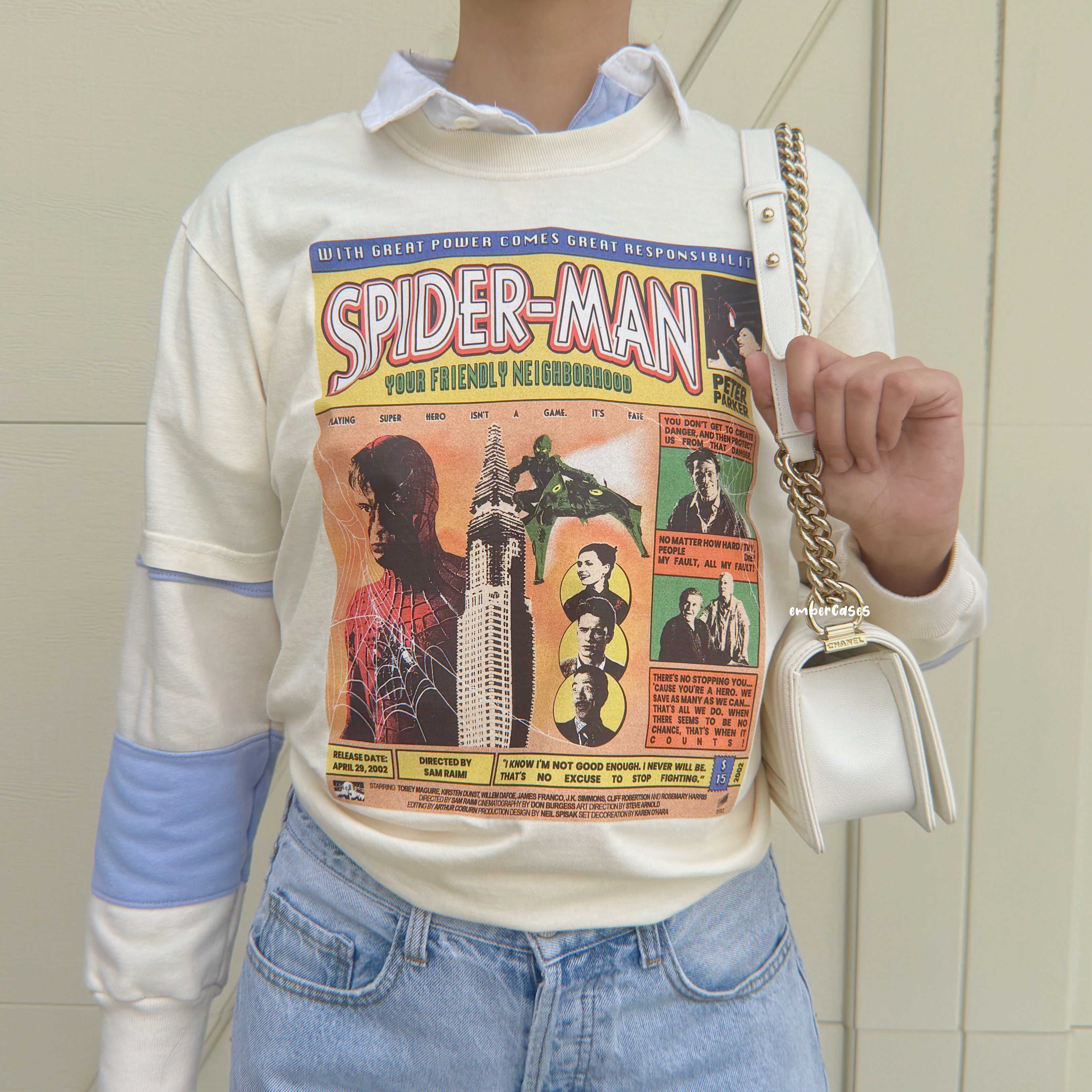 Tobey Comic Tee – Ember Cases