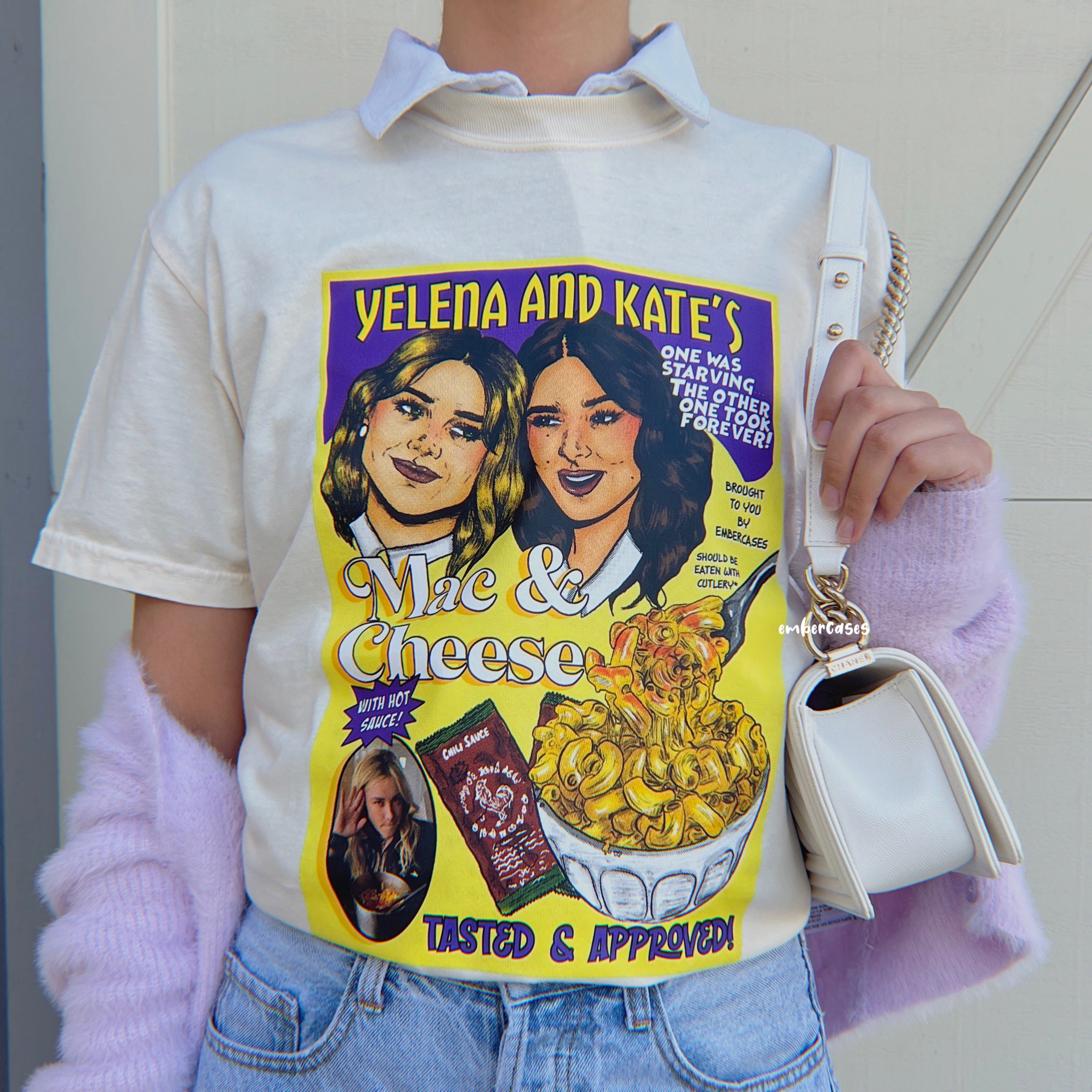 Mac & Cheese Tee – Ember Cases