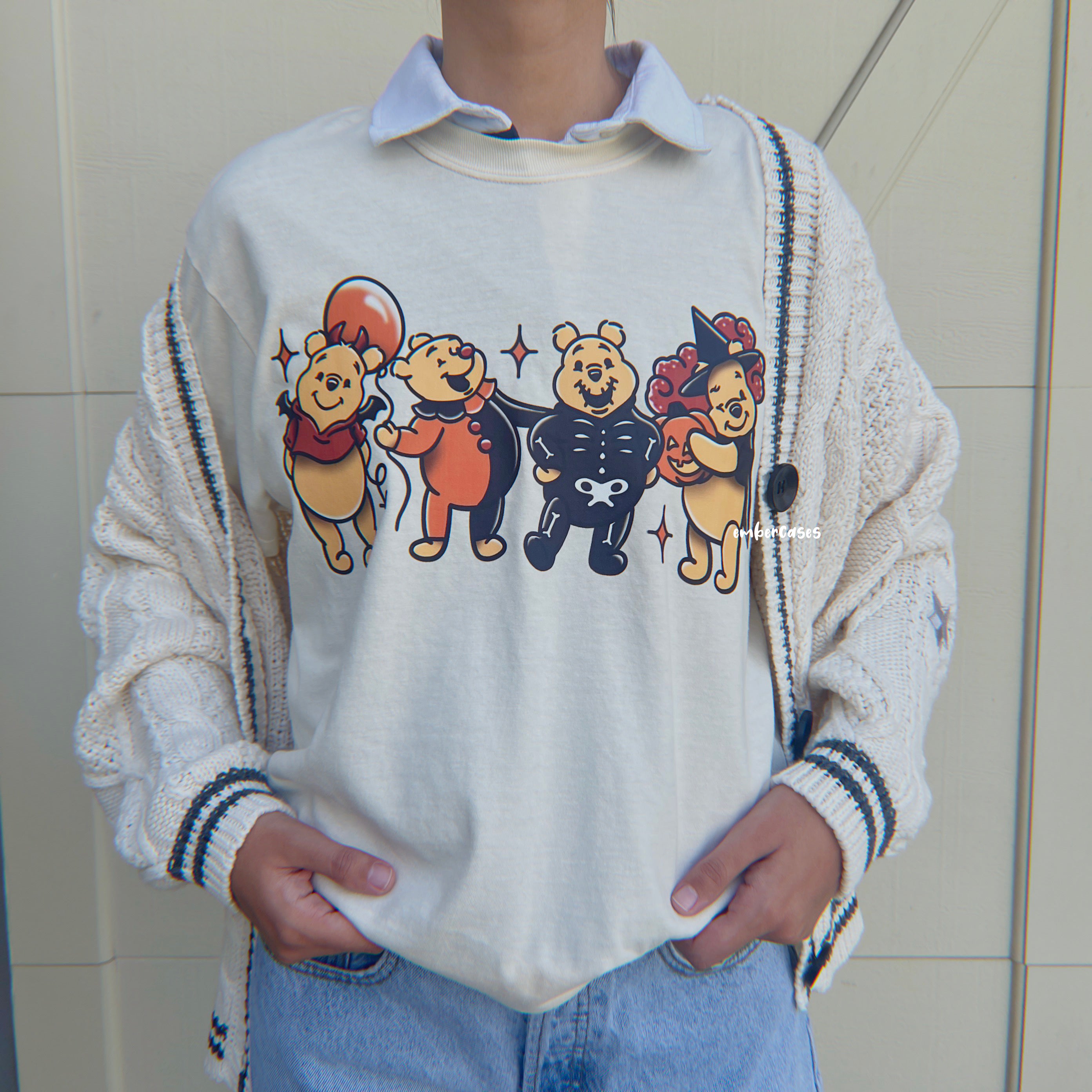 Spooky Winnie Tee/Crew – Ember Cases