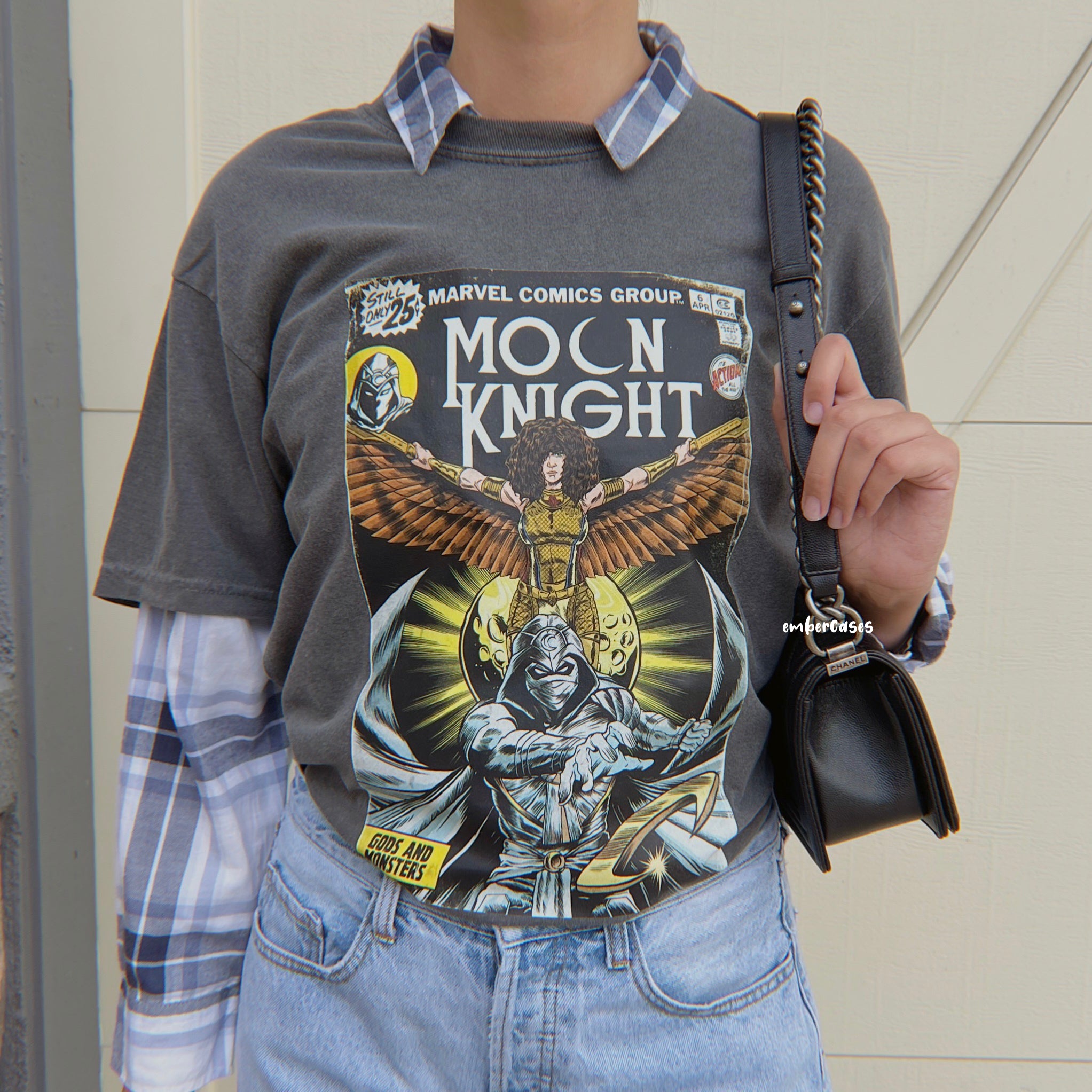 Layla and Marc Comic Tee – Ember Cases