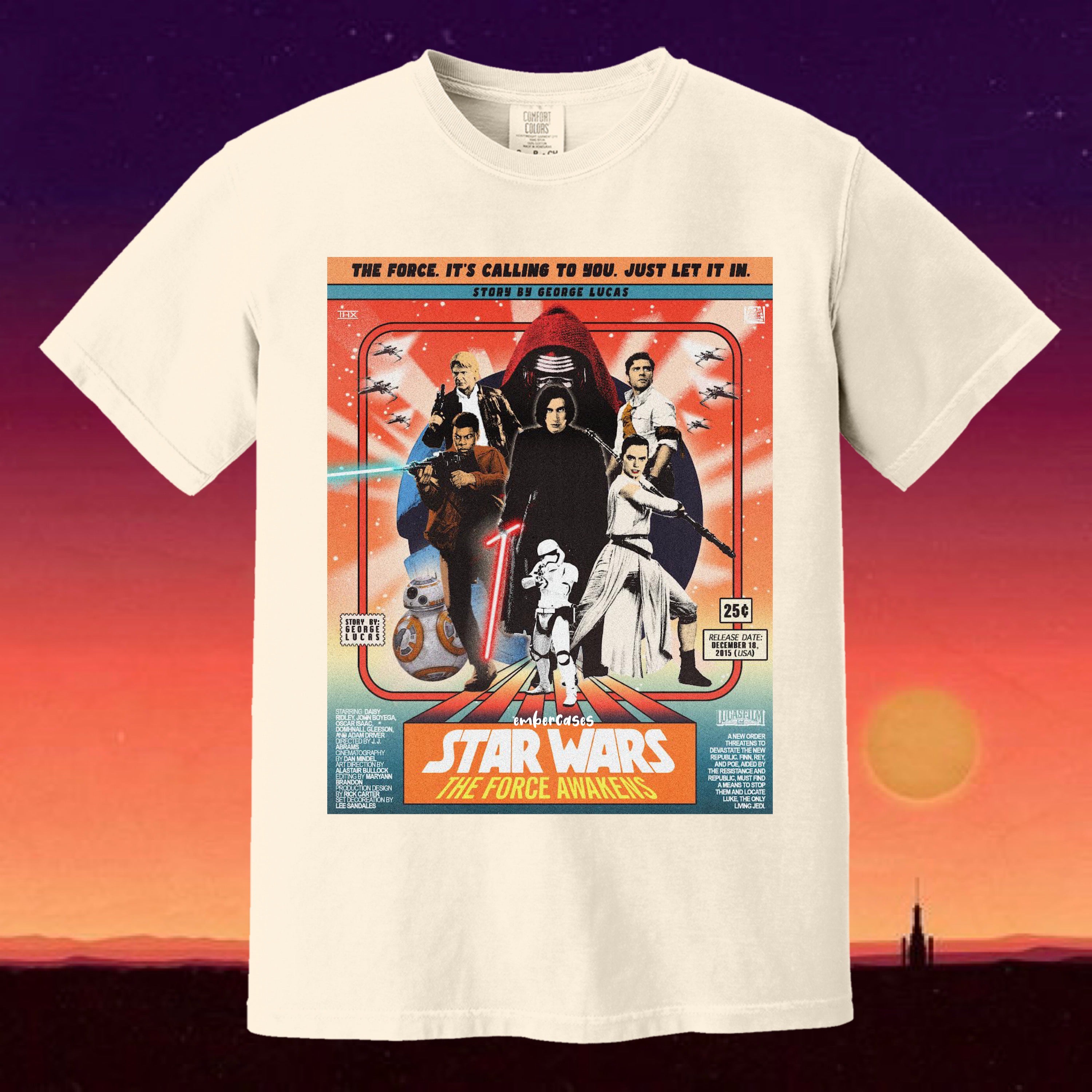 The Force Tee – Ember Cases