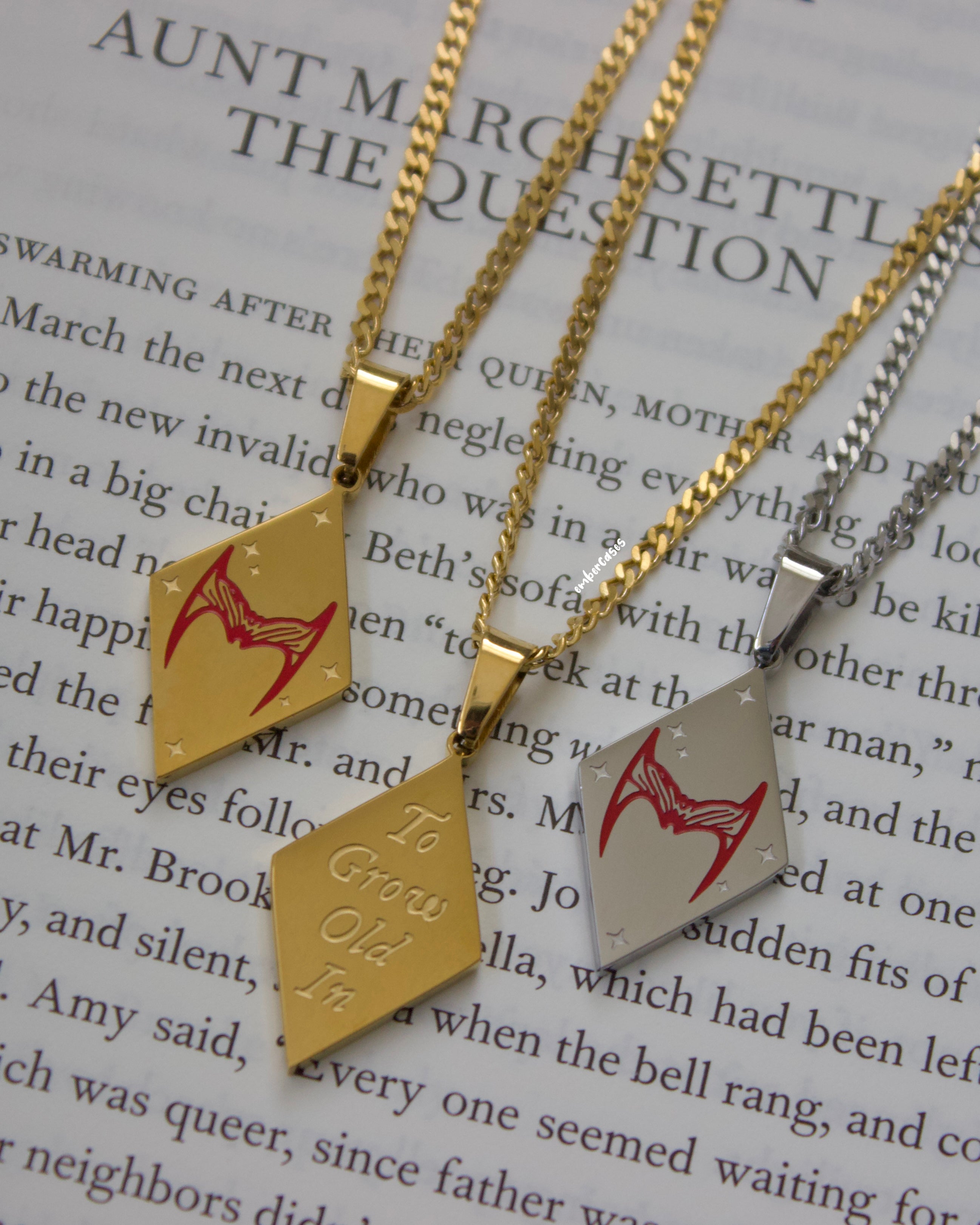 Wanda's Crown Necklace – Ember Cases