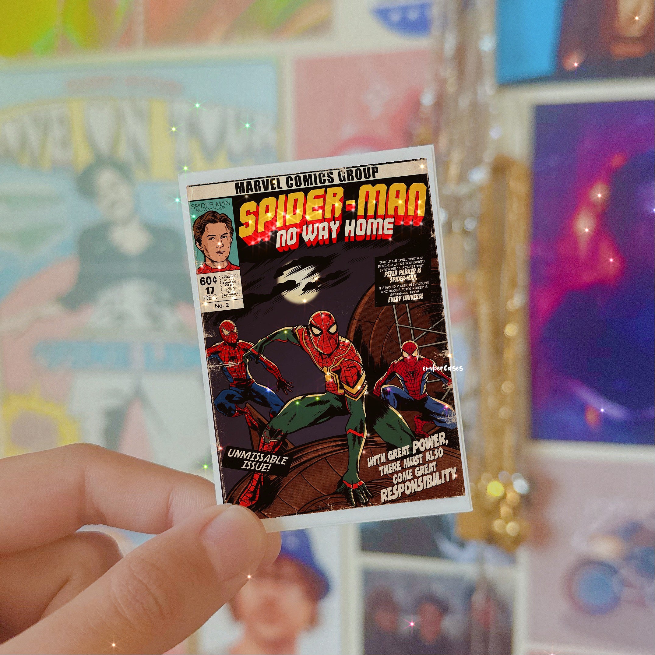 3 Spiders Sticker – Ember Cases