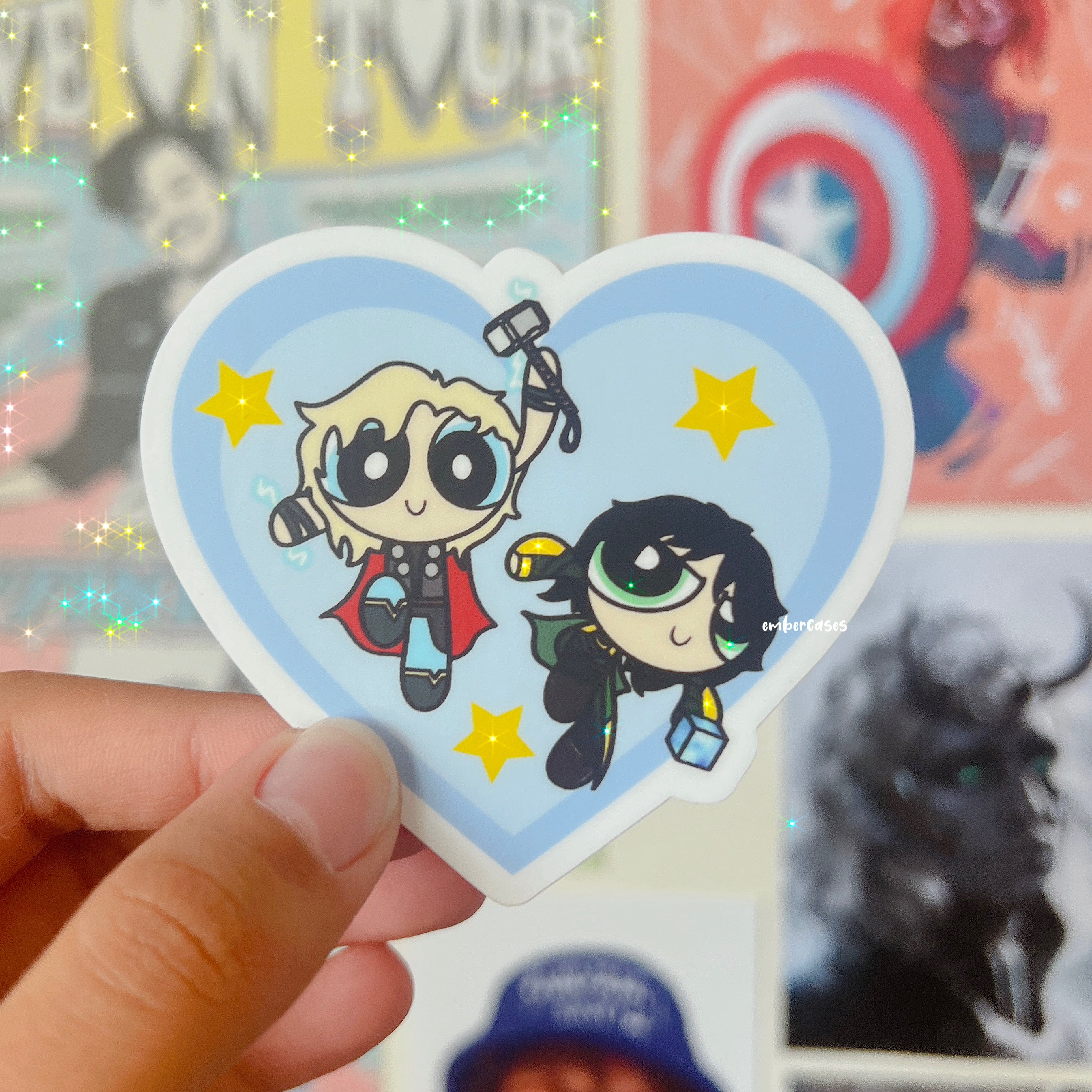 Thunder + Mischief Sticker – Ember Cases