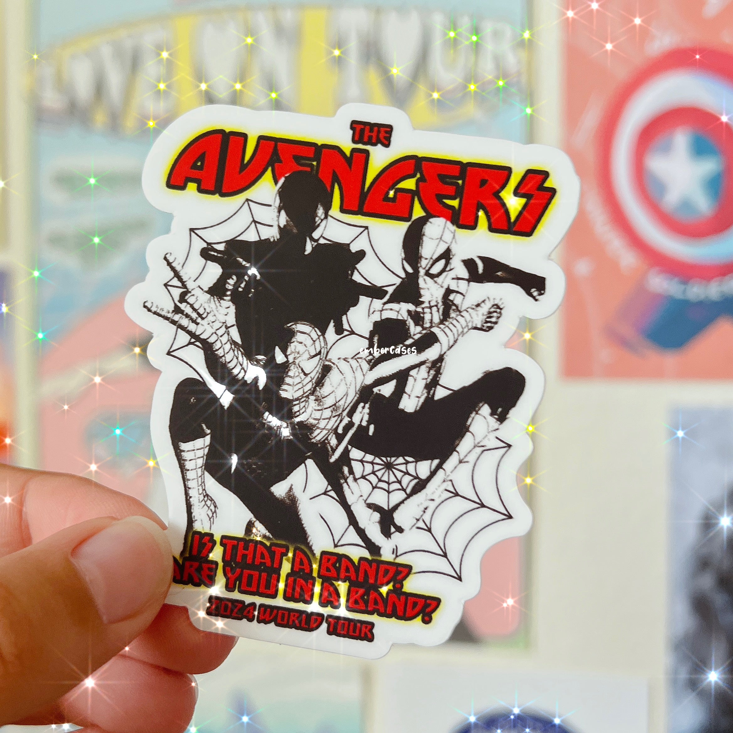 Spidey Band Sticker – Ember Cases