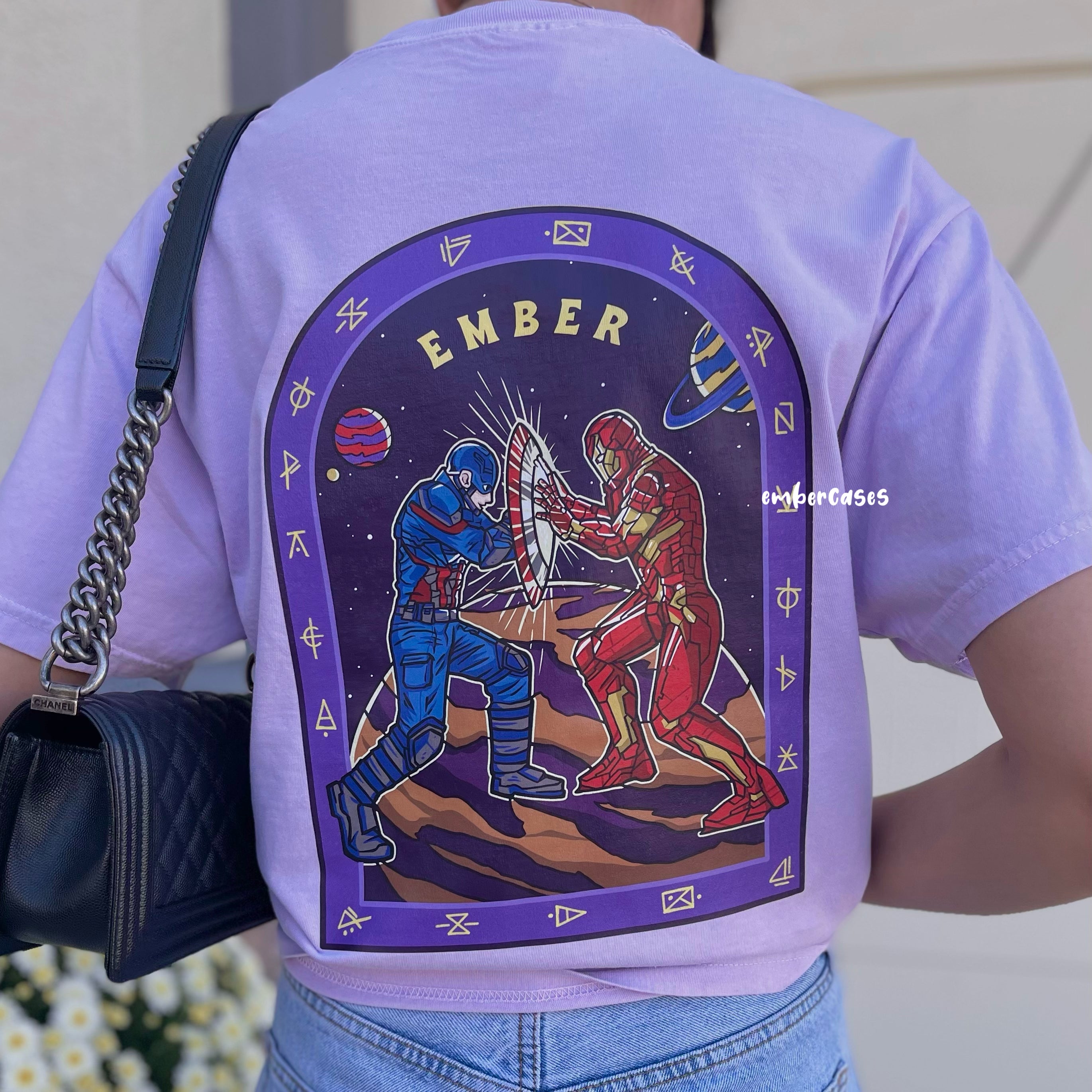 SteveVTony Tee – Ember Cases