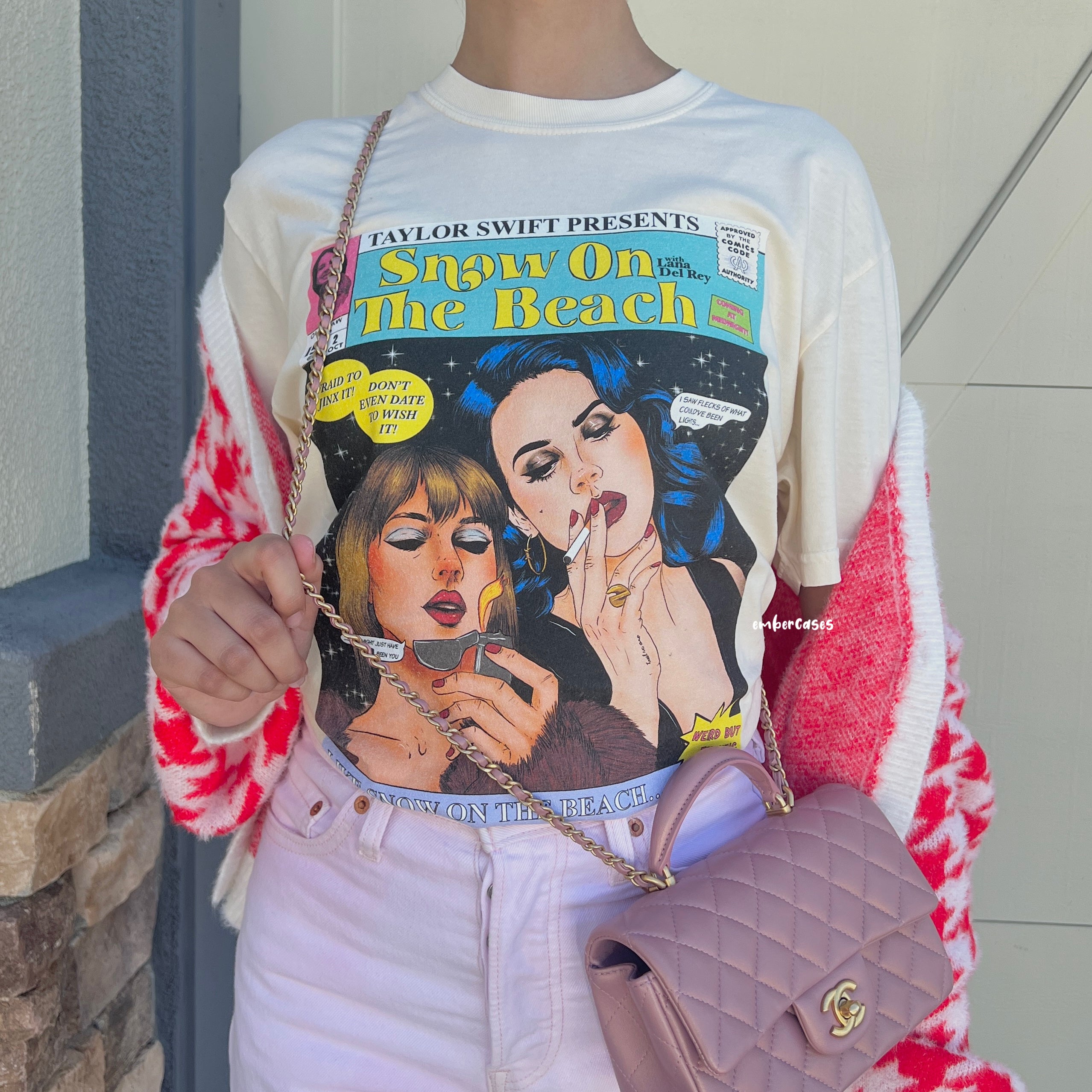 Snow On the Beach Tee – Ember Cases