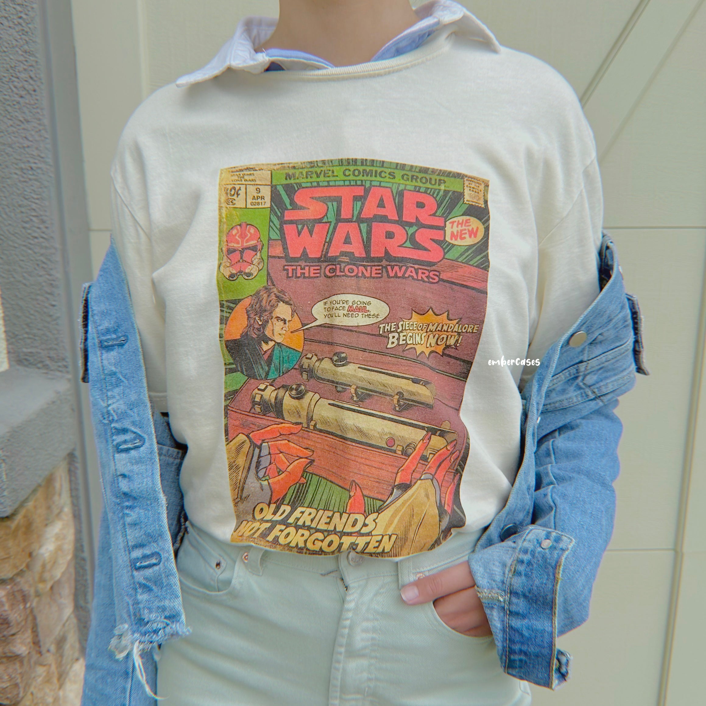 Snips Comic Tee – Ember Cases