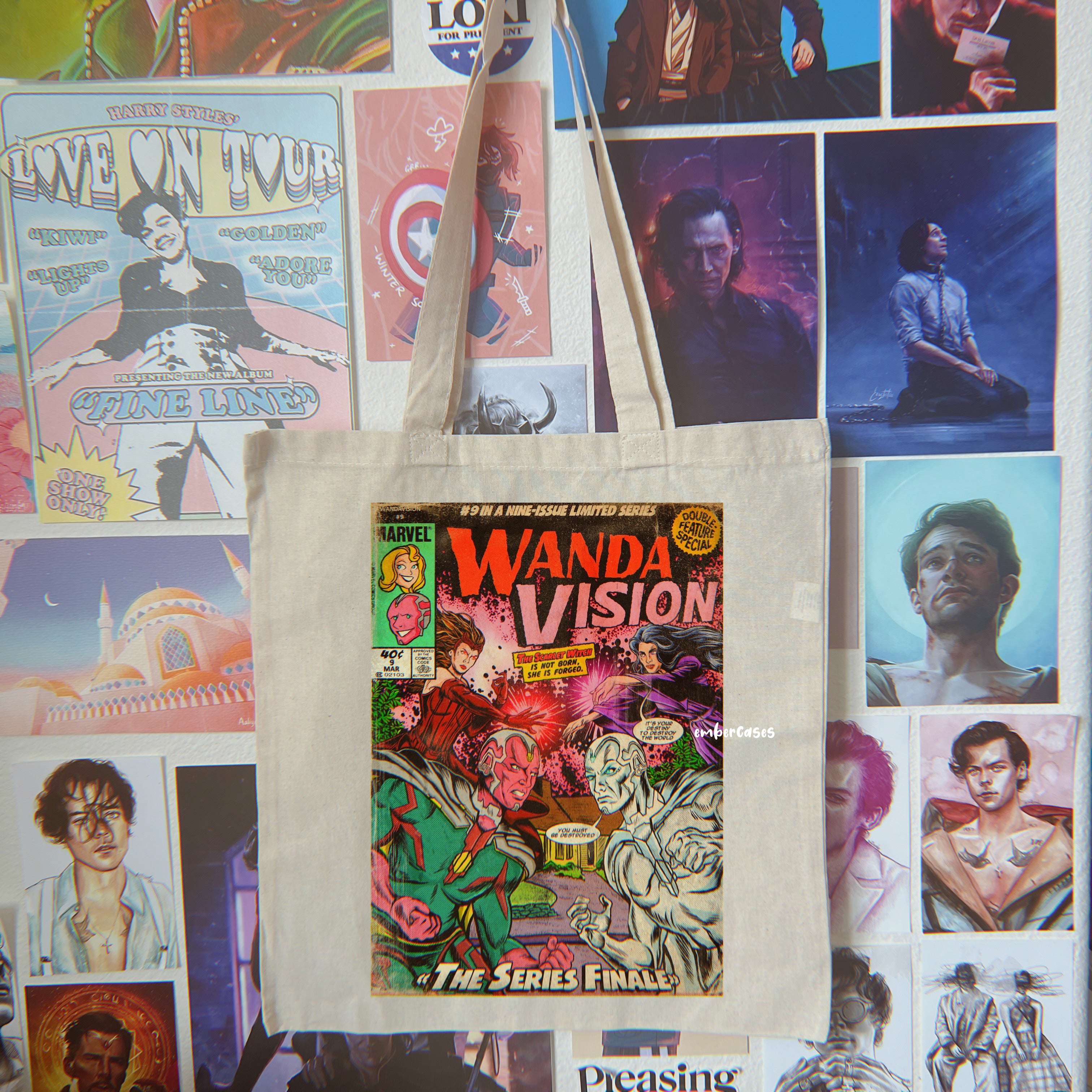 WV Comic Tote – Ember Cases