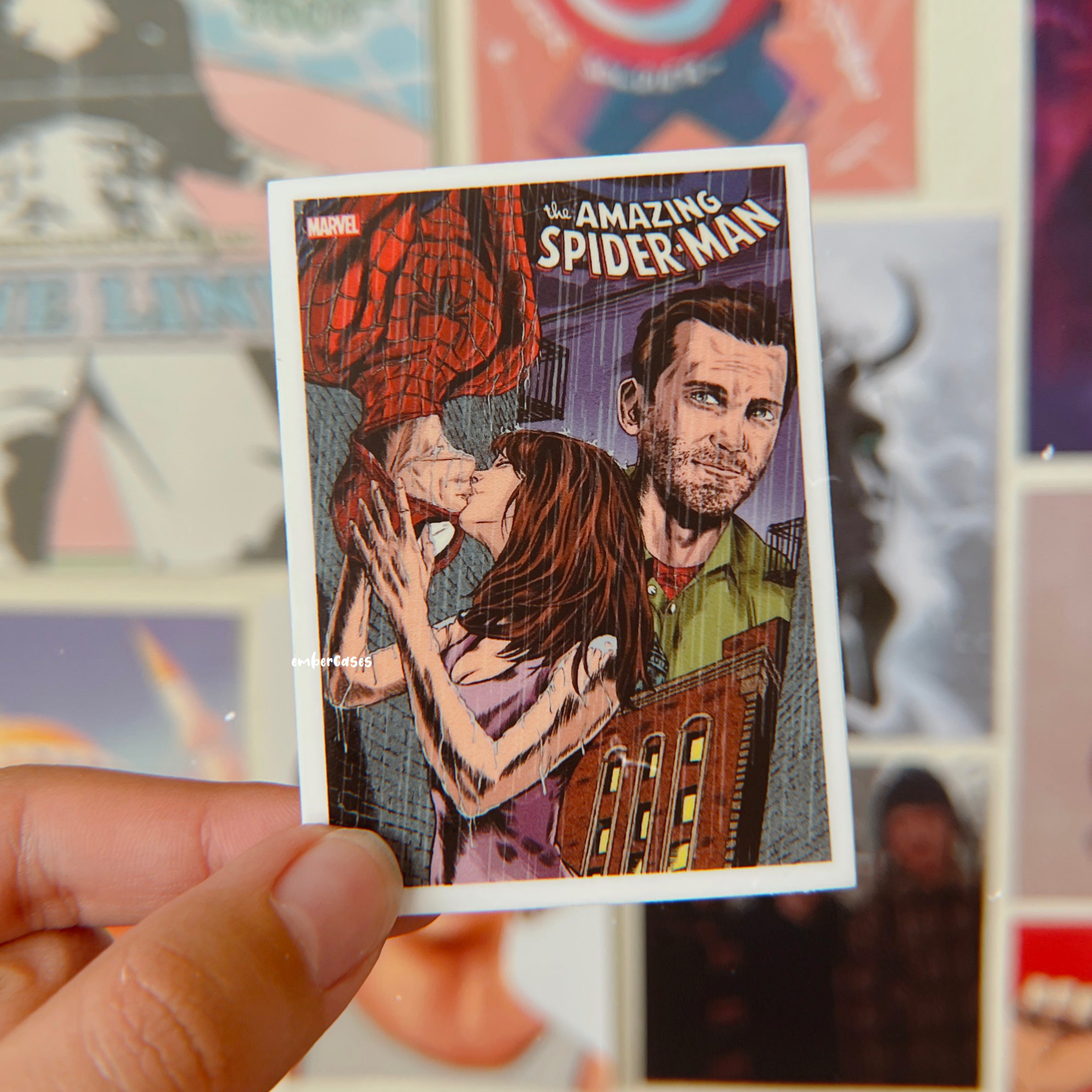 Peter Kiss Comic Sticker – Ember Cases