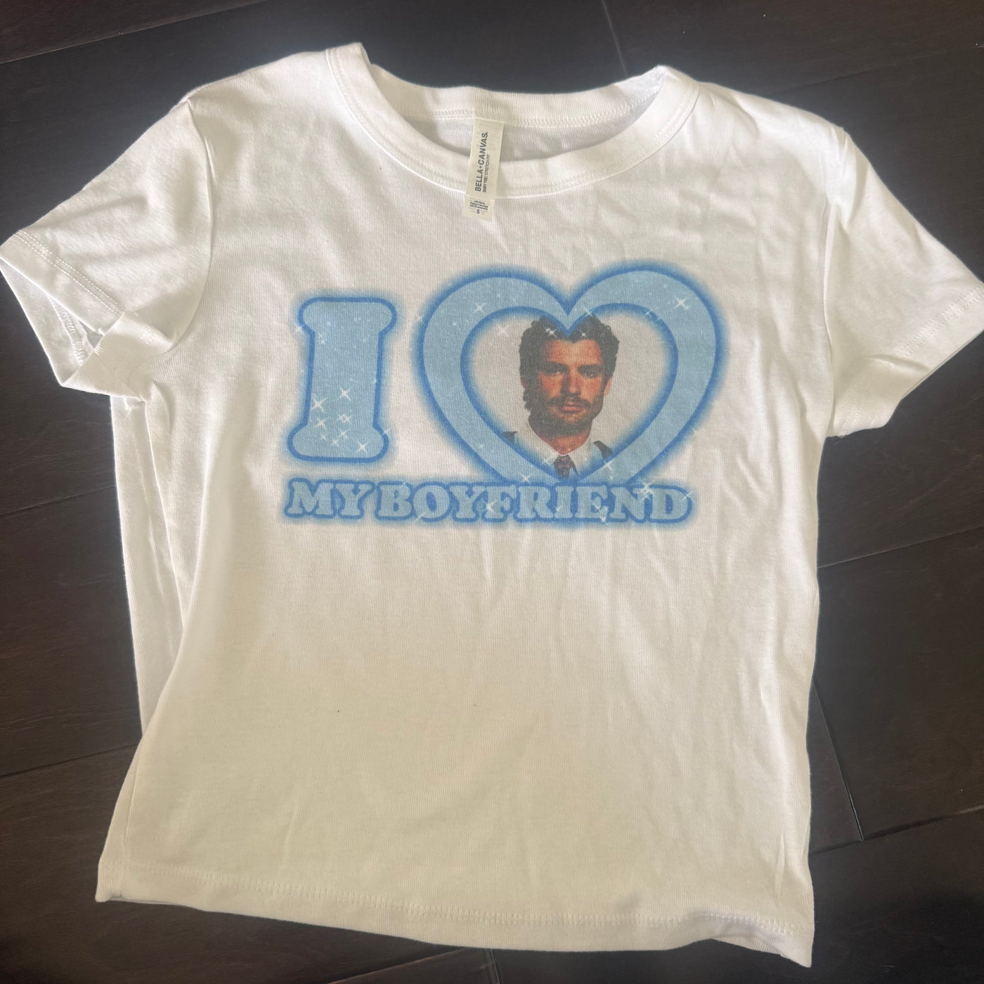 Small Love David Baby Tee – Ember Cases