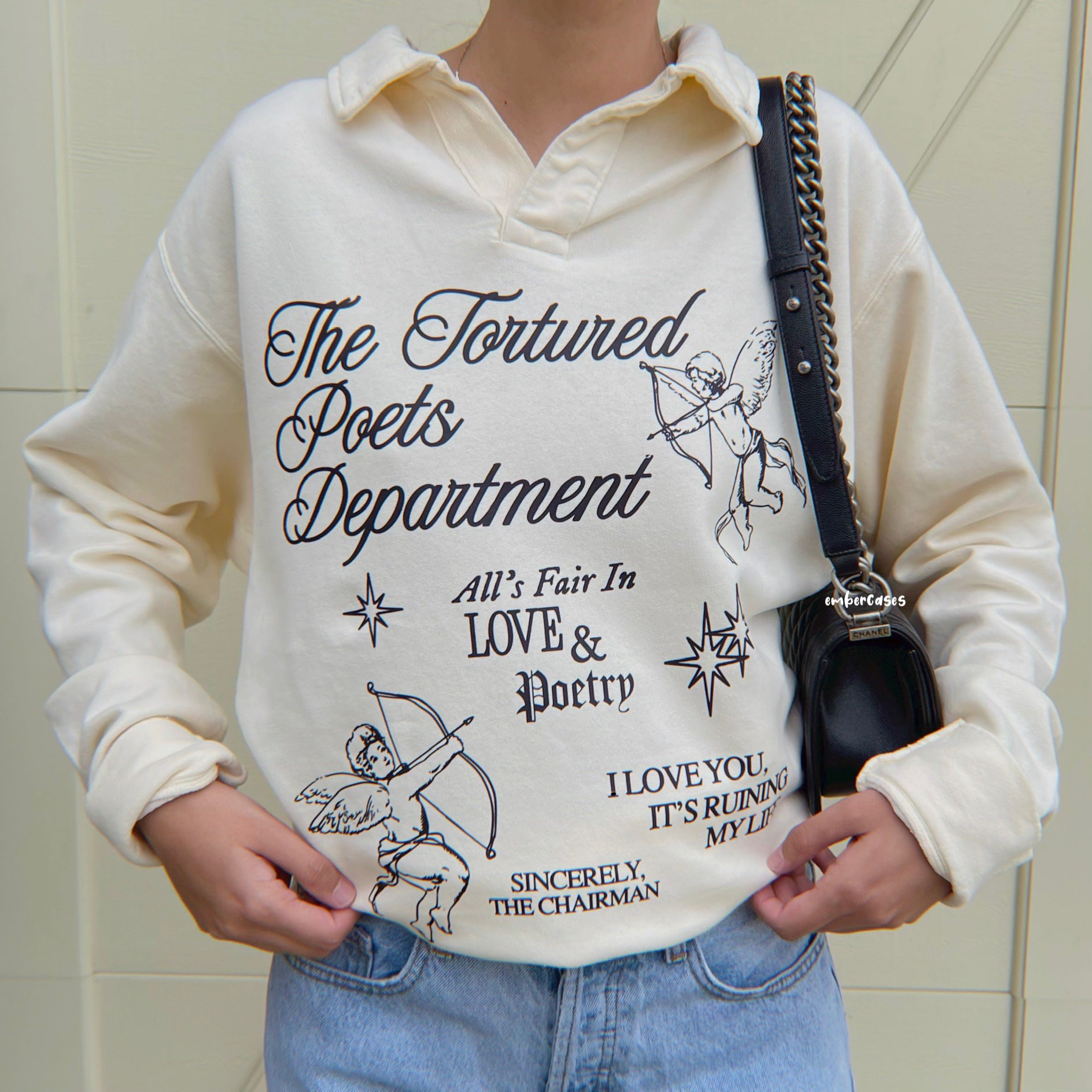 The Tortured Poets Crewneck/Tee – Ember Cases