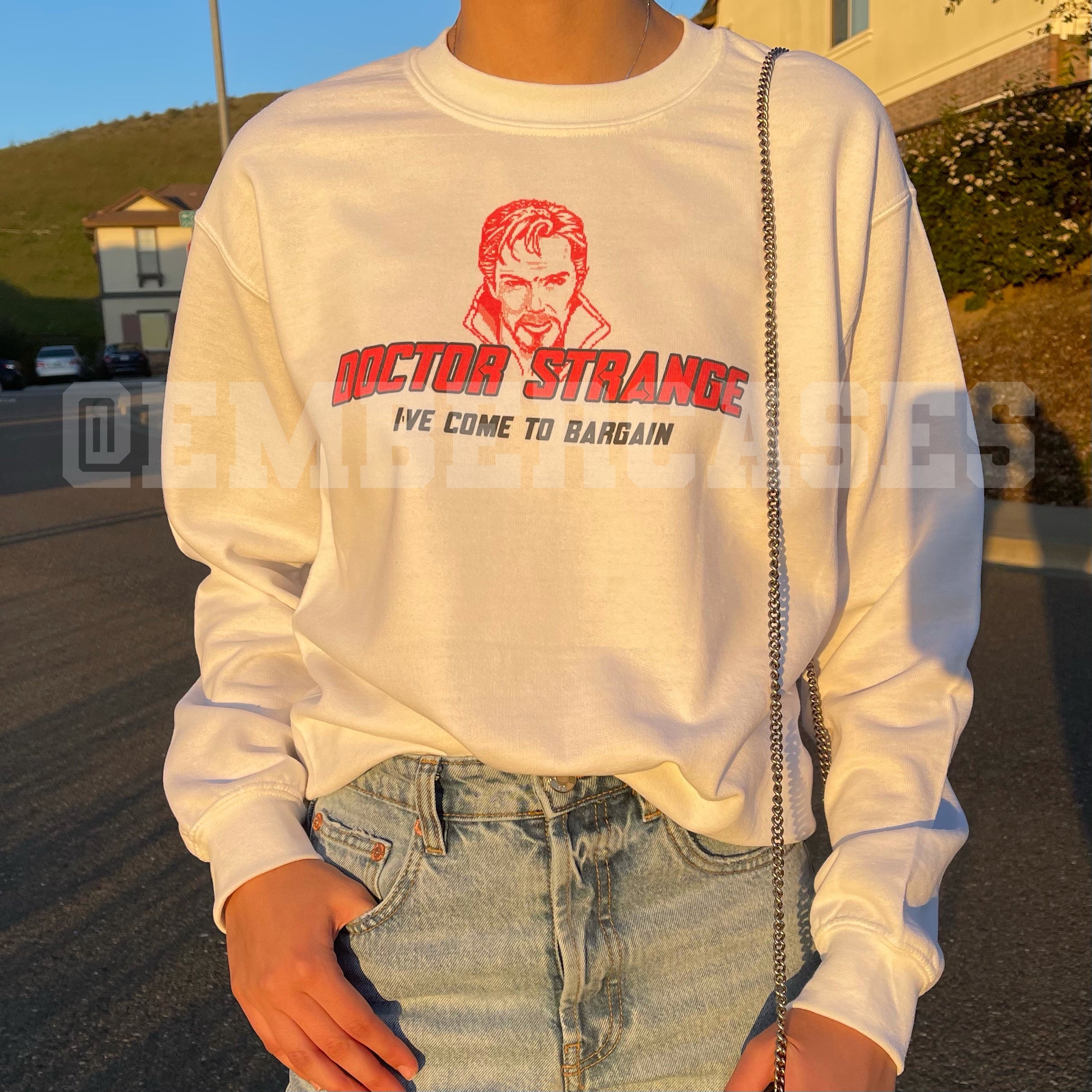 Strange Crewneck – Ember Cases