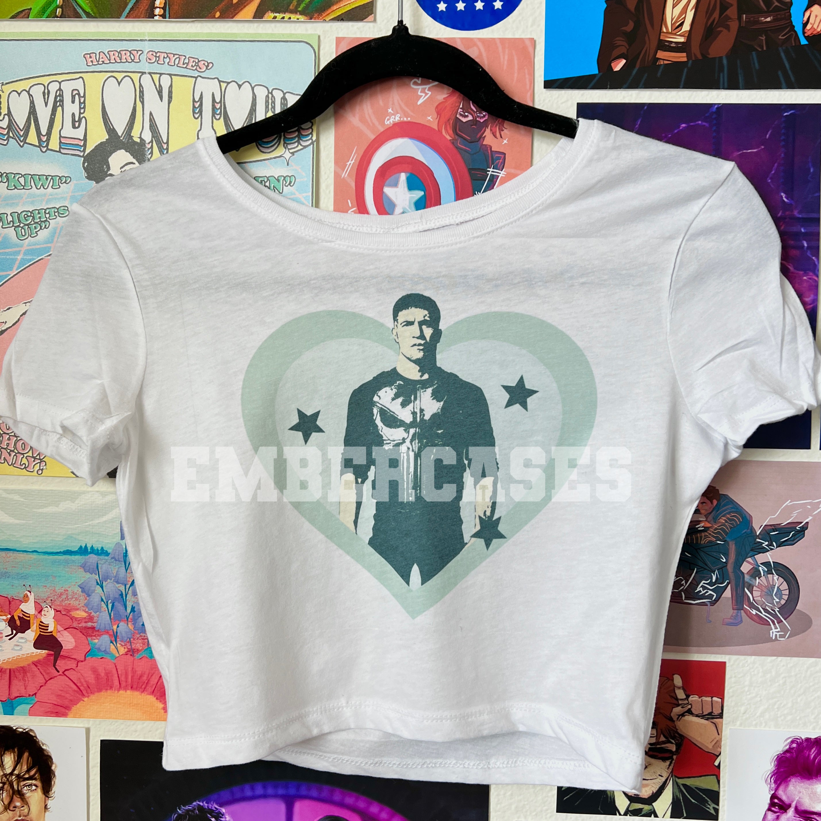 Frank Heart Baby Tee – Ember Cases