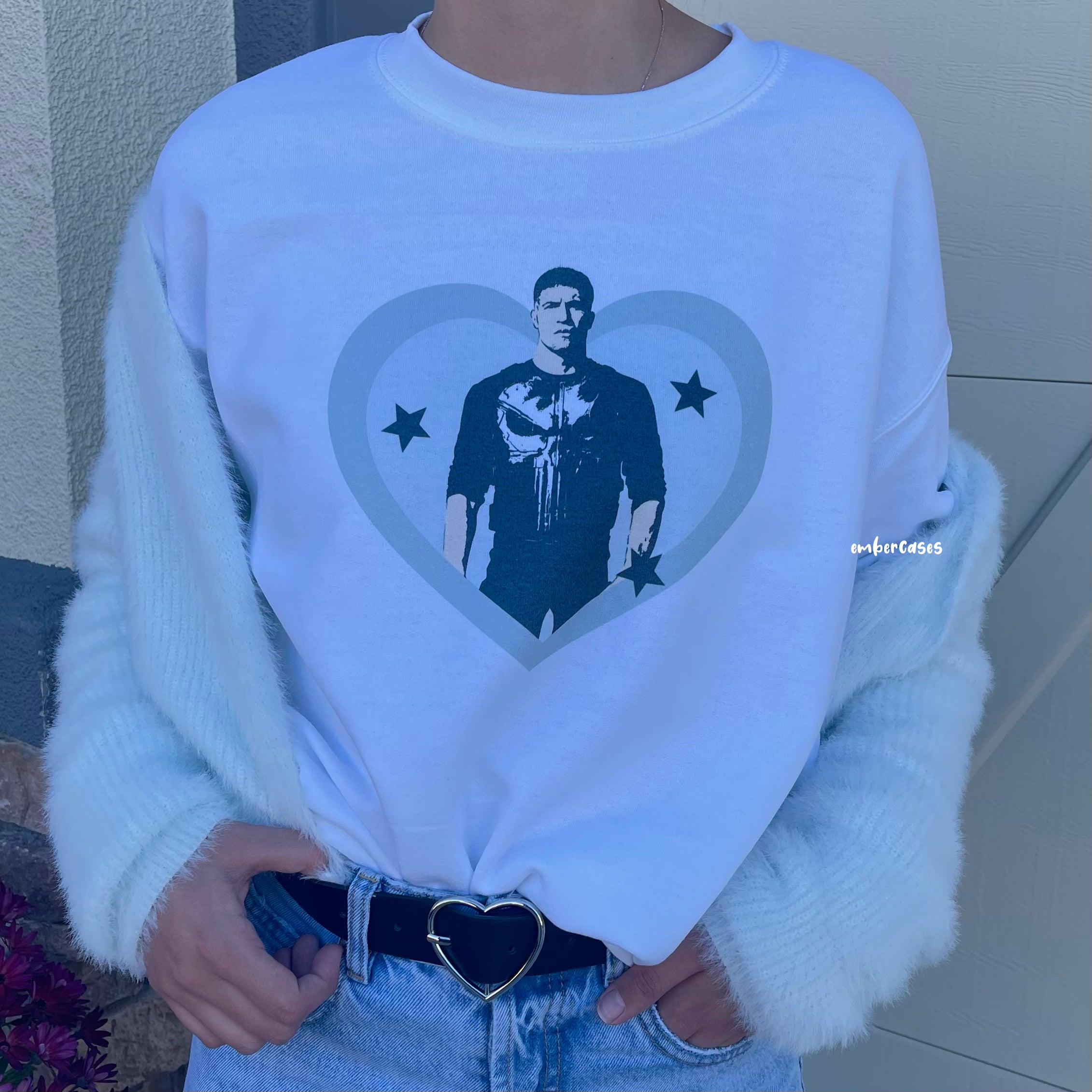 Frank Heart Crewneck – Ember Cases