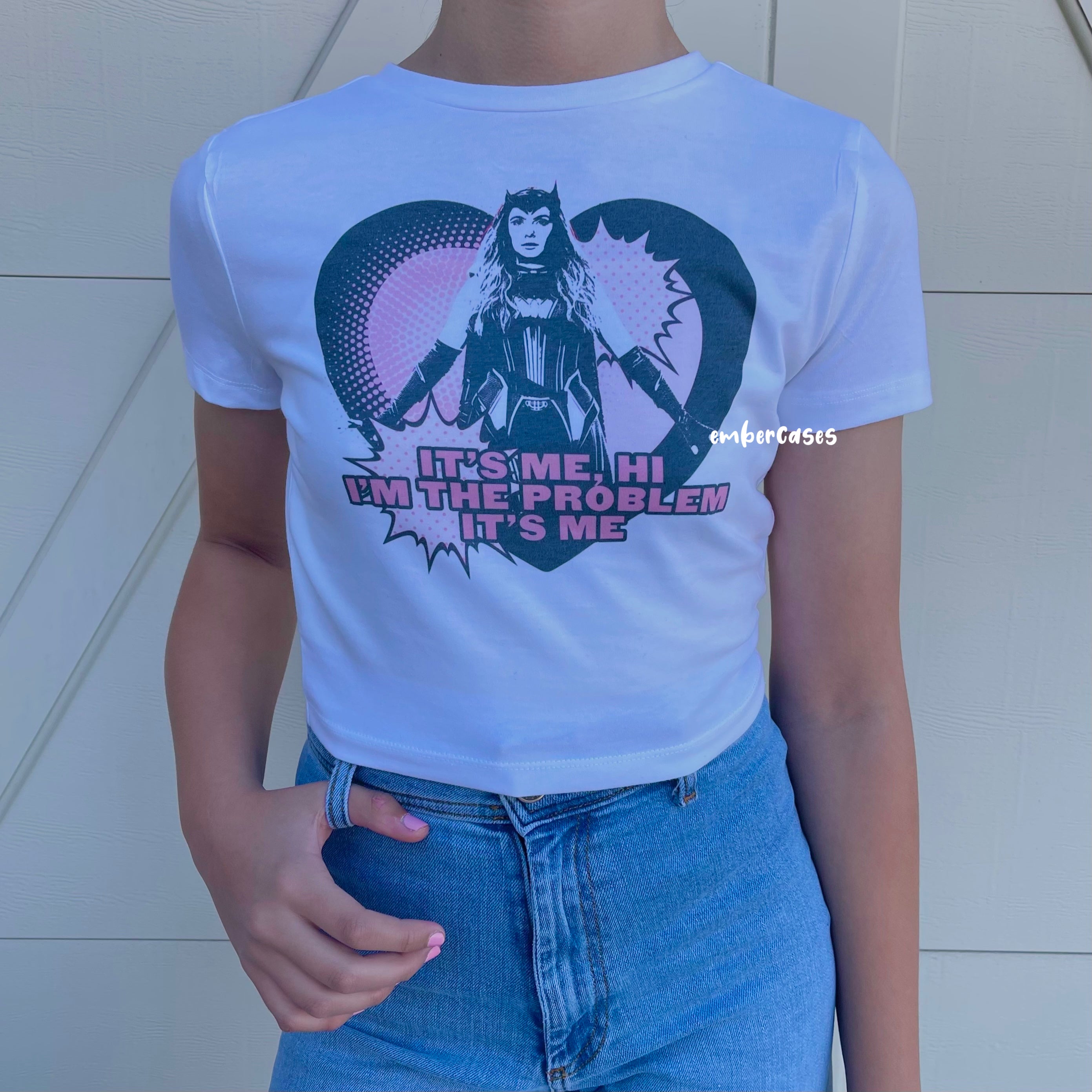 The Problem Baby Tee – Ember Cases