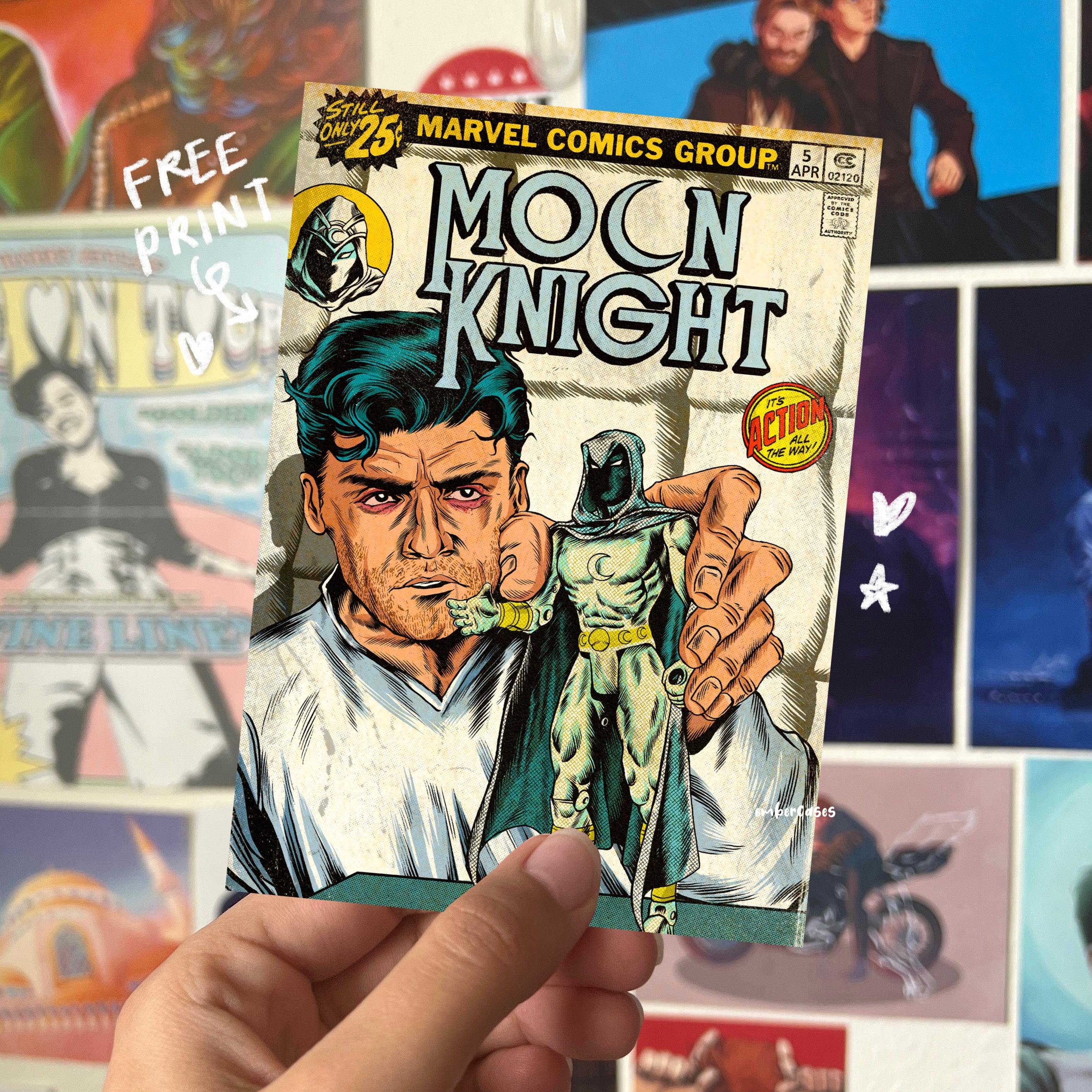 Comic Prints! (You choose!) – Ember Cases