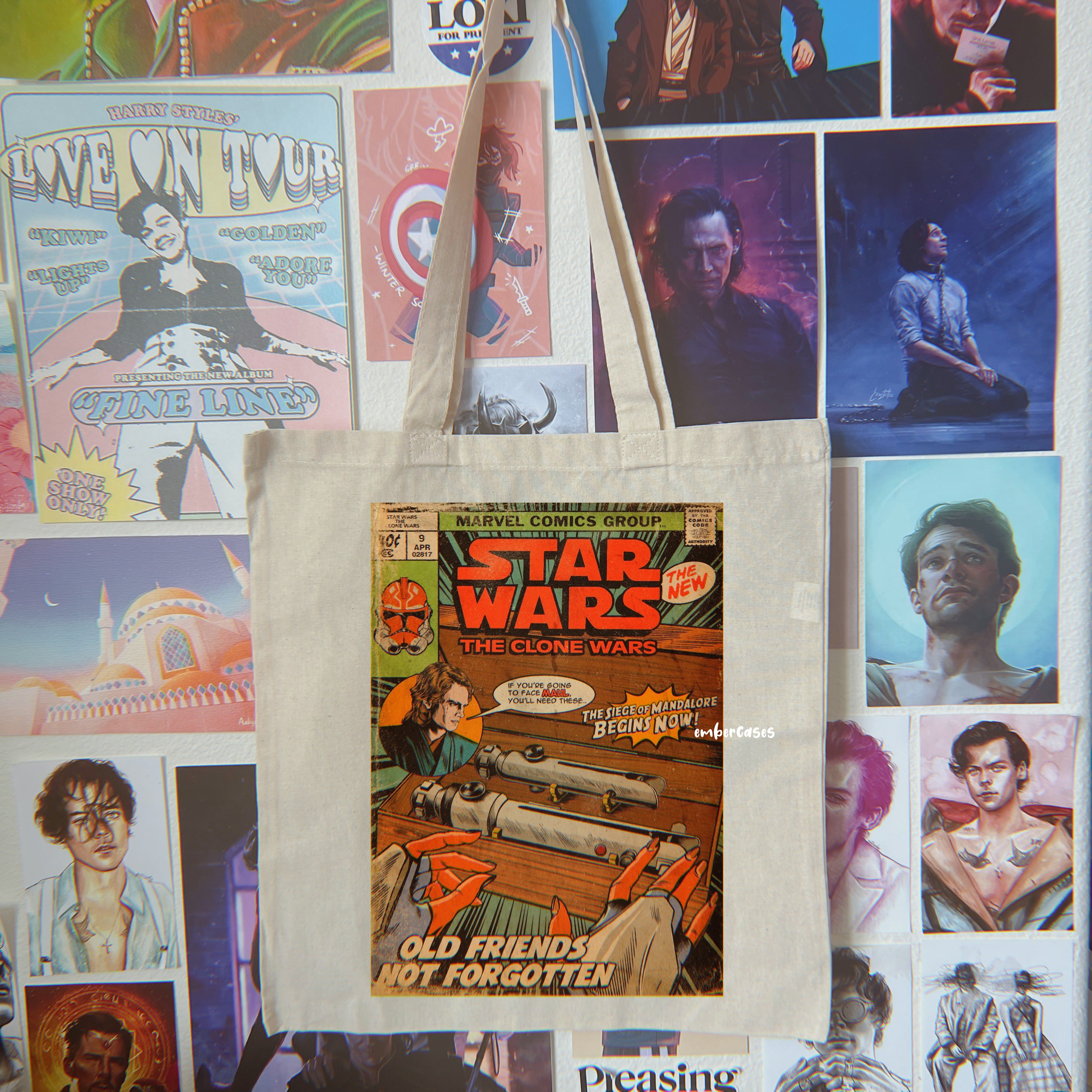 Snips Comic Tote – Ember Cases