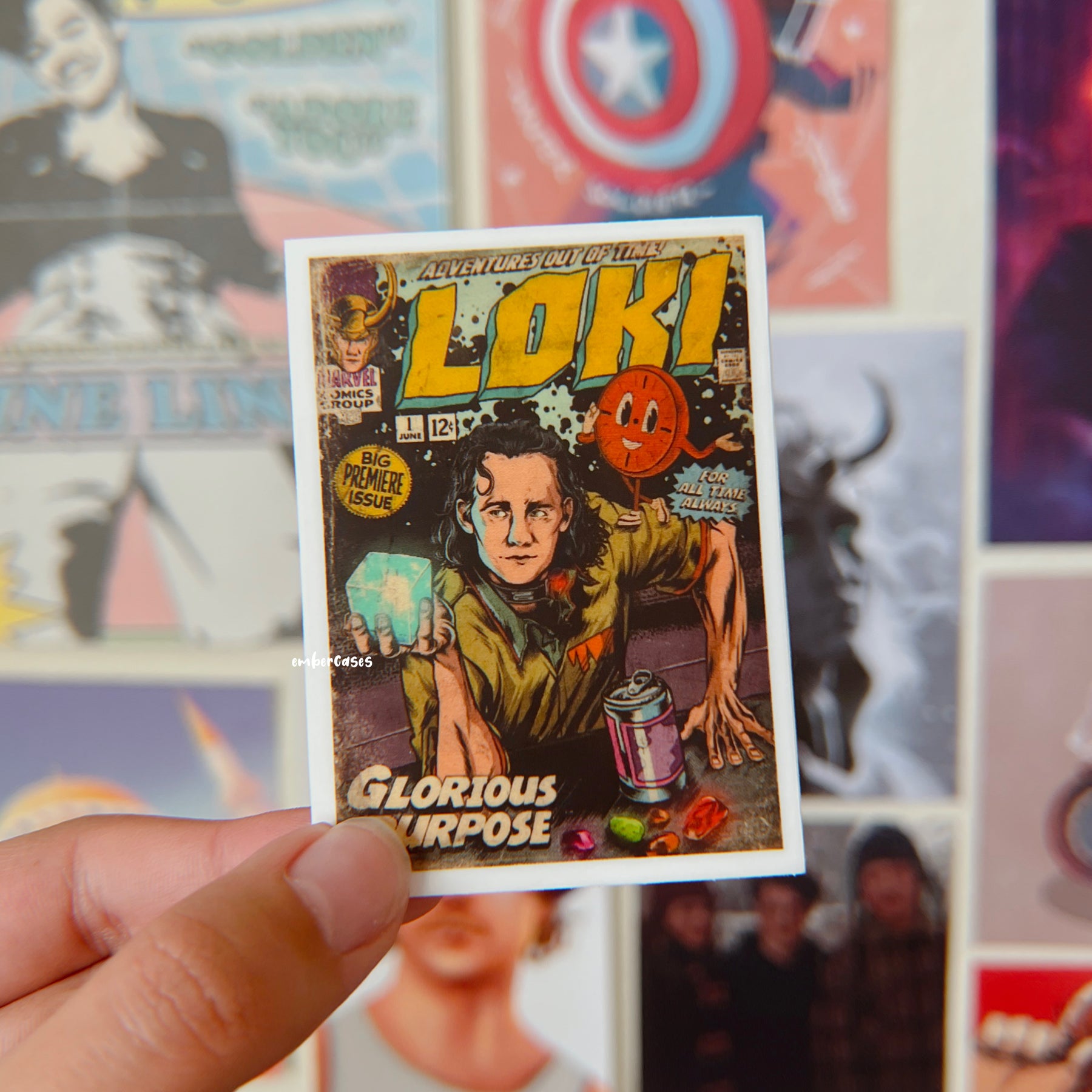 Mischief Comic Sticker – Ember Cases