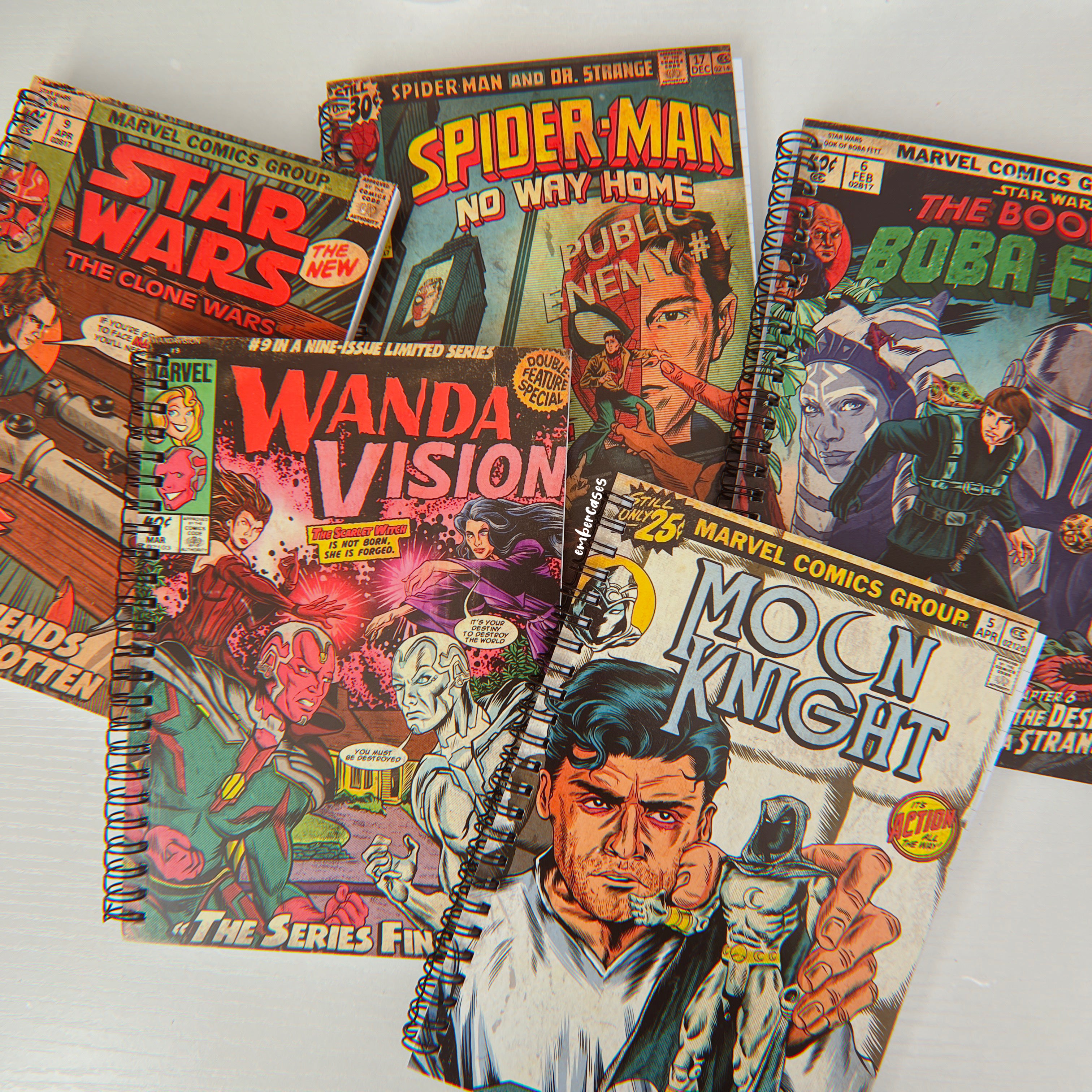Comic Notebooks (Select Which One!) – Ember Cases